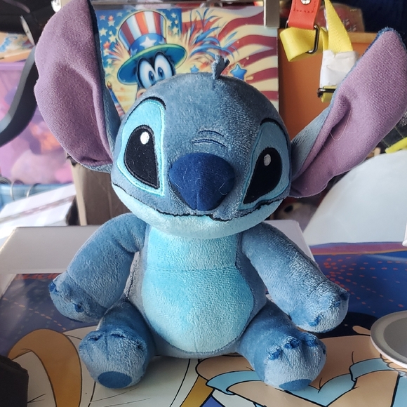 Disney | Toys | Disney Blue And Purple Stitch Plush Toy | Poshmark